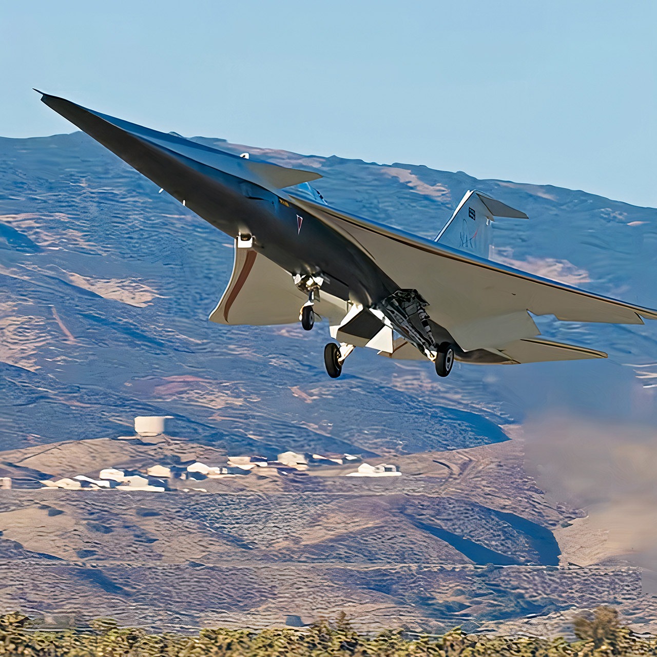 پرواز تاریخی هواپیمای X-59 لاکهید مارتین در سکوت مطلق! - تازه های علم و ...